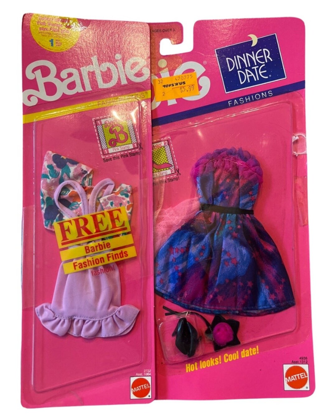 Barbie Dinner Date Fashion Plus Extra Bonus Outfit Dress Set New in Box ...