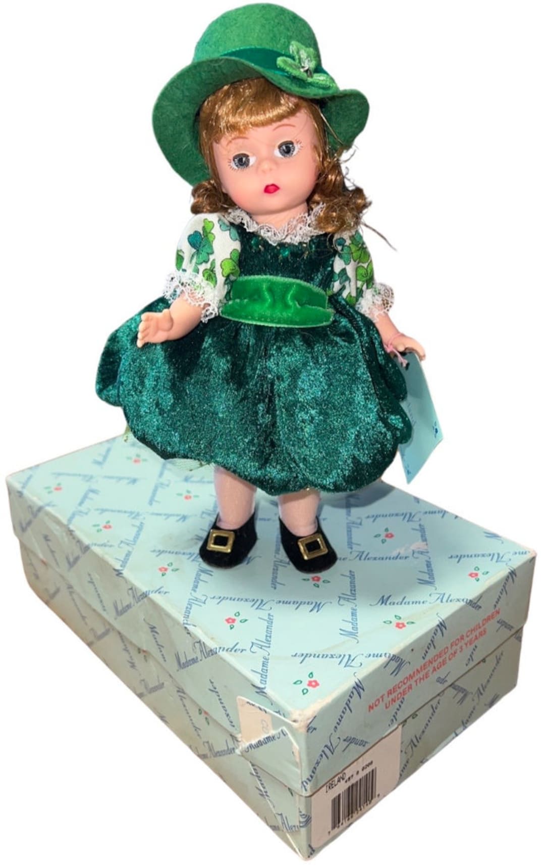 Madame Alexander Ireland Irish Doll Dress and Red Curls Hairstyle ...