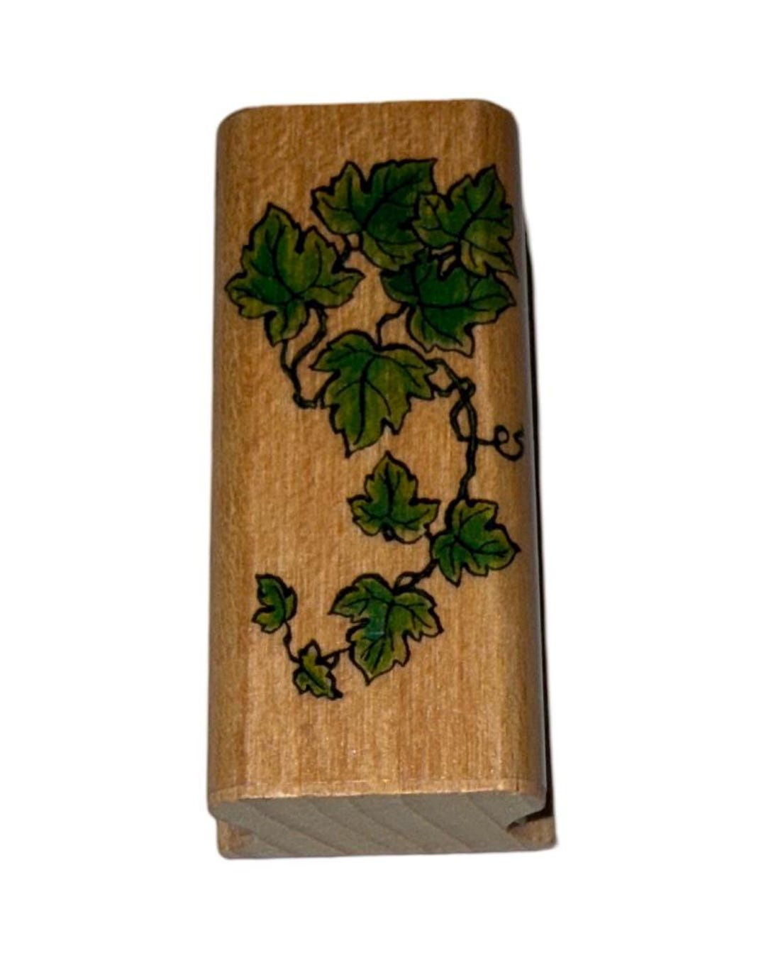 Stampcraft Ivy Vine Greenery Garden Wooden Rubber Stamp - Etsy