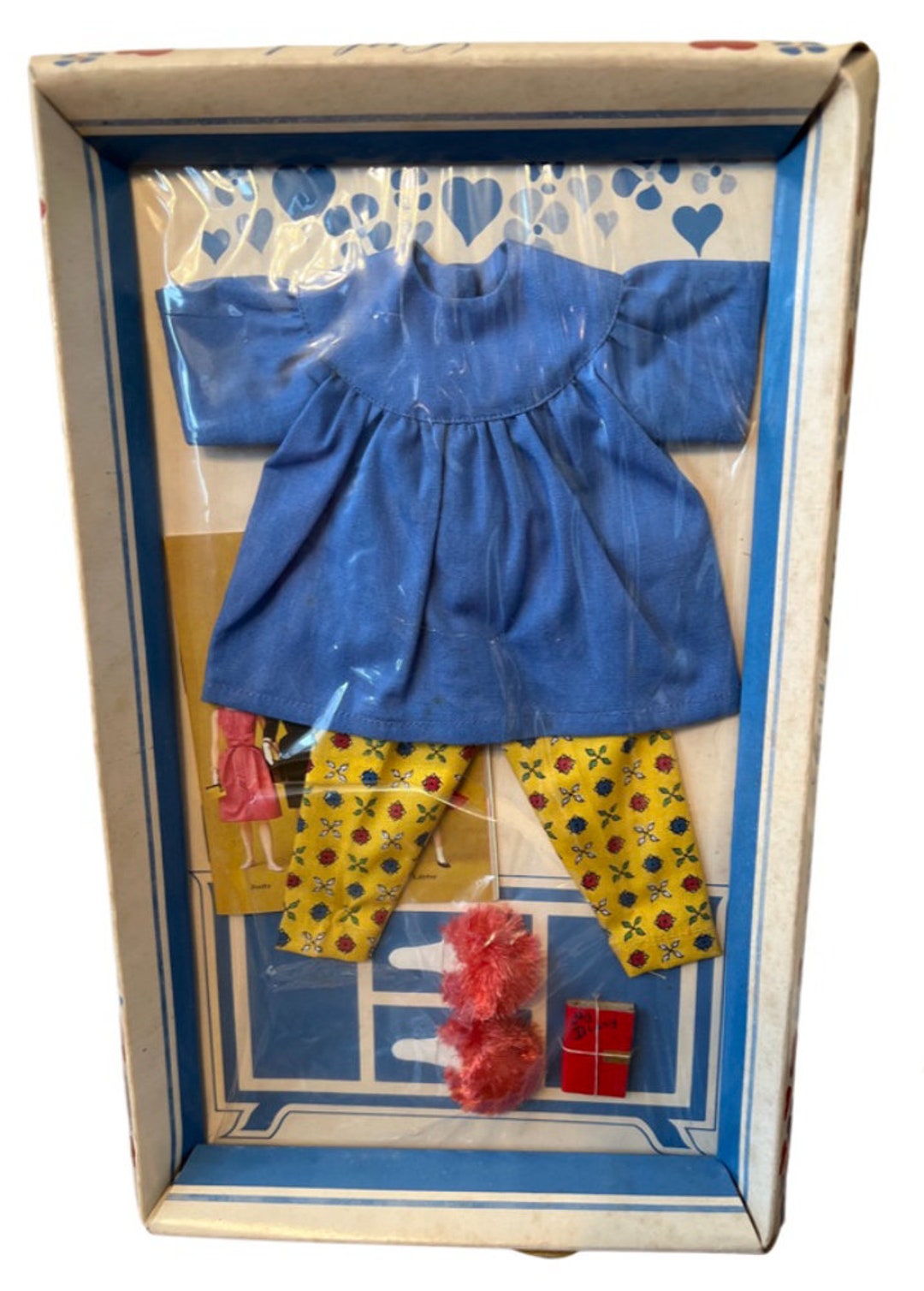 Remco Doll Libby's My Diary Pajama Outfit PJ Set Little Chap 1963 Set ...