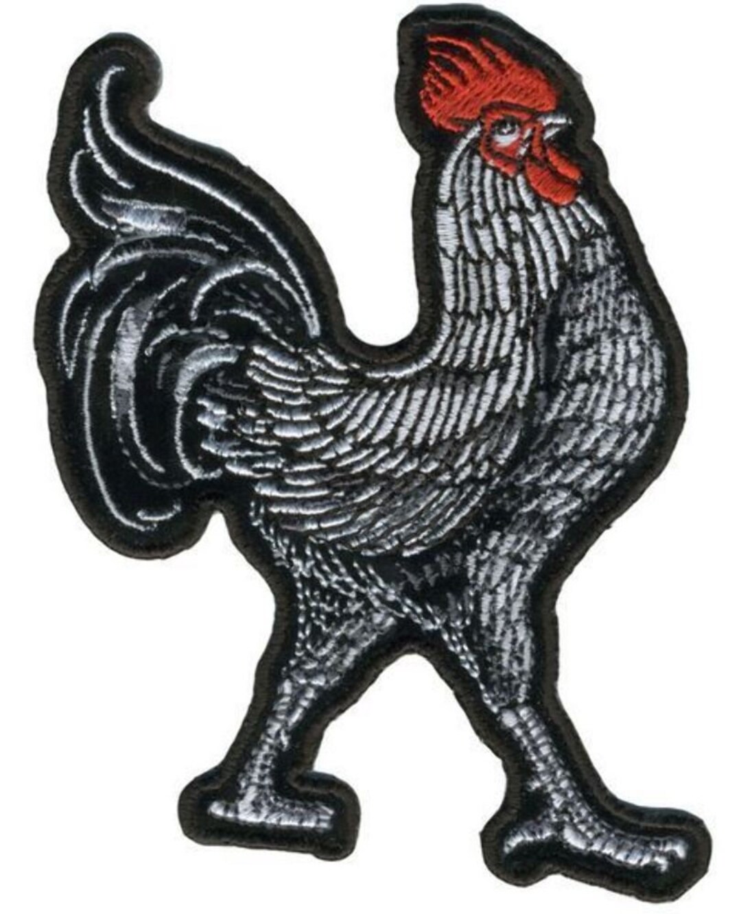 Rooster 3" X 4" Motorcycle Biker Uniform Patch - Etsy