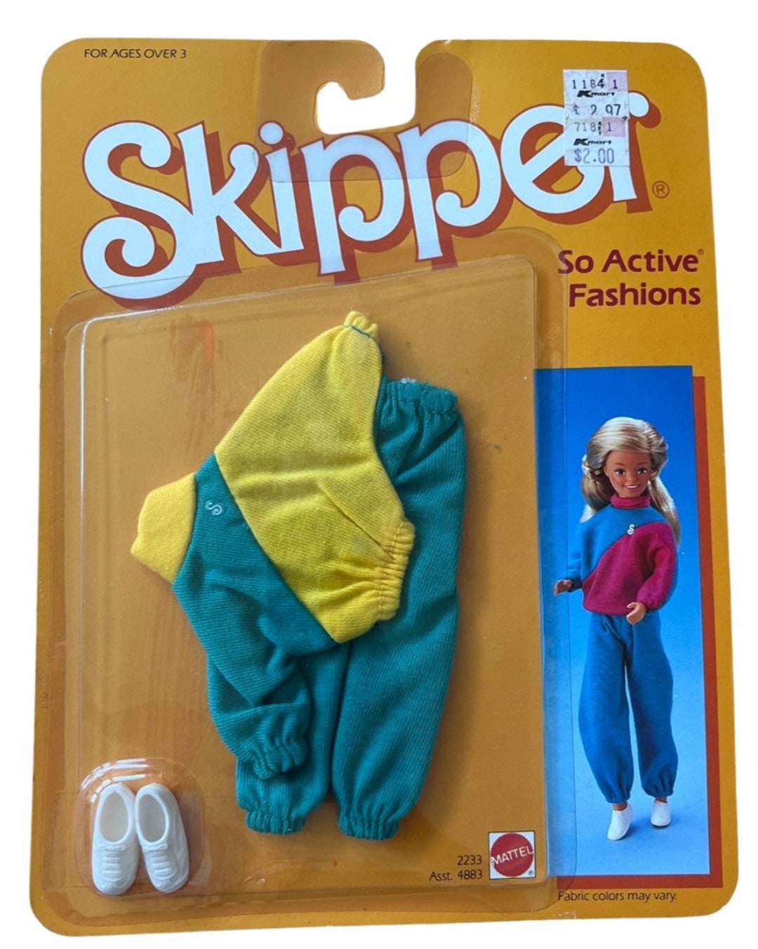 Barbie Skipper so Active Fashions Jog Set Outfit Sweatpants New in ...