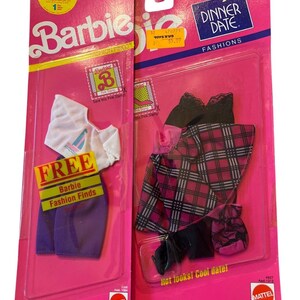 Barbie Dinner Date Fashion Plus Extra Bonus Outfit Mattel New in Box ...