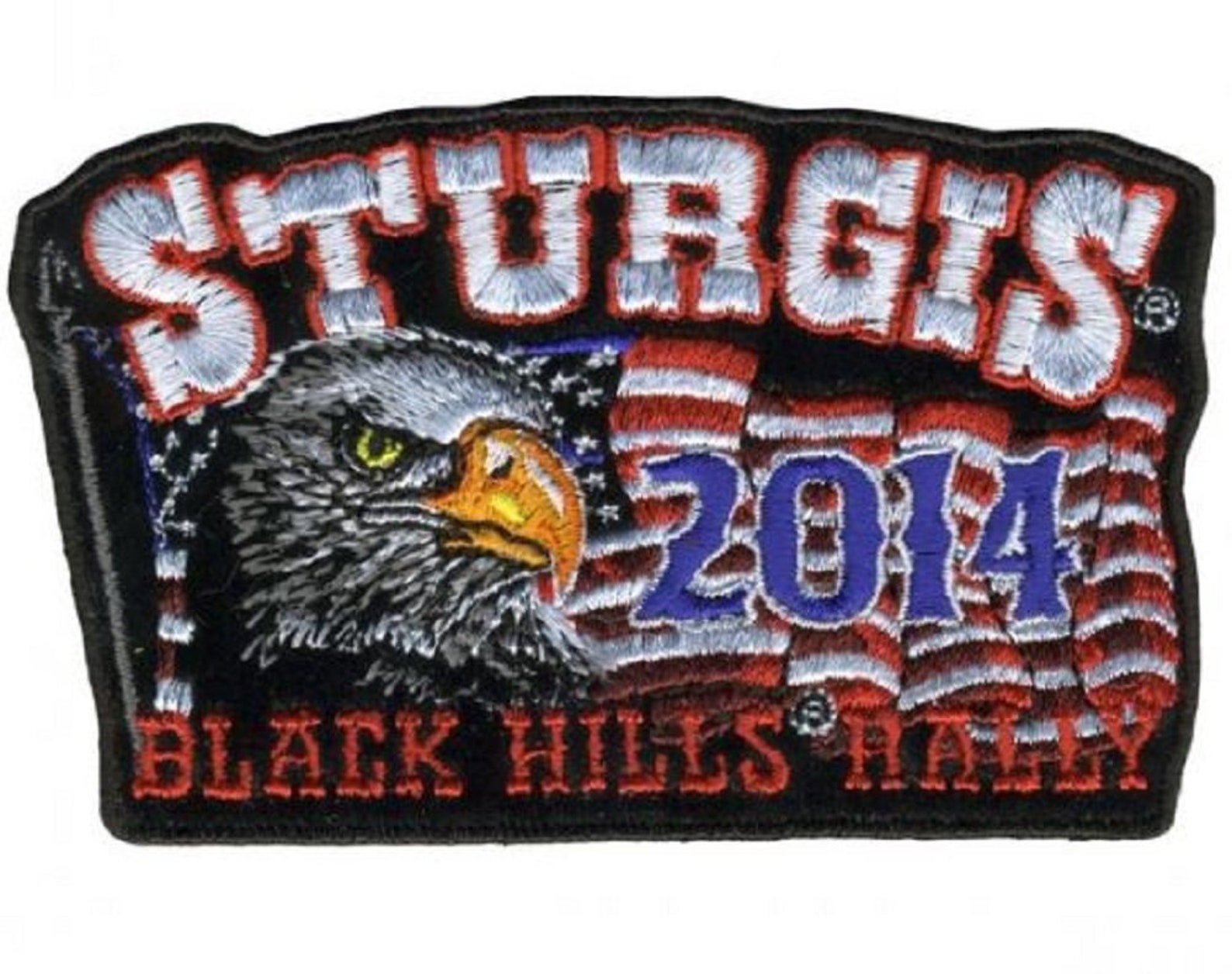 Motorcycle Biker Uniform Patch Sturgis 2014 Black Hills Rally | Etsy
