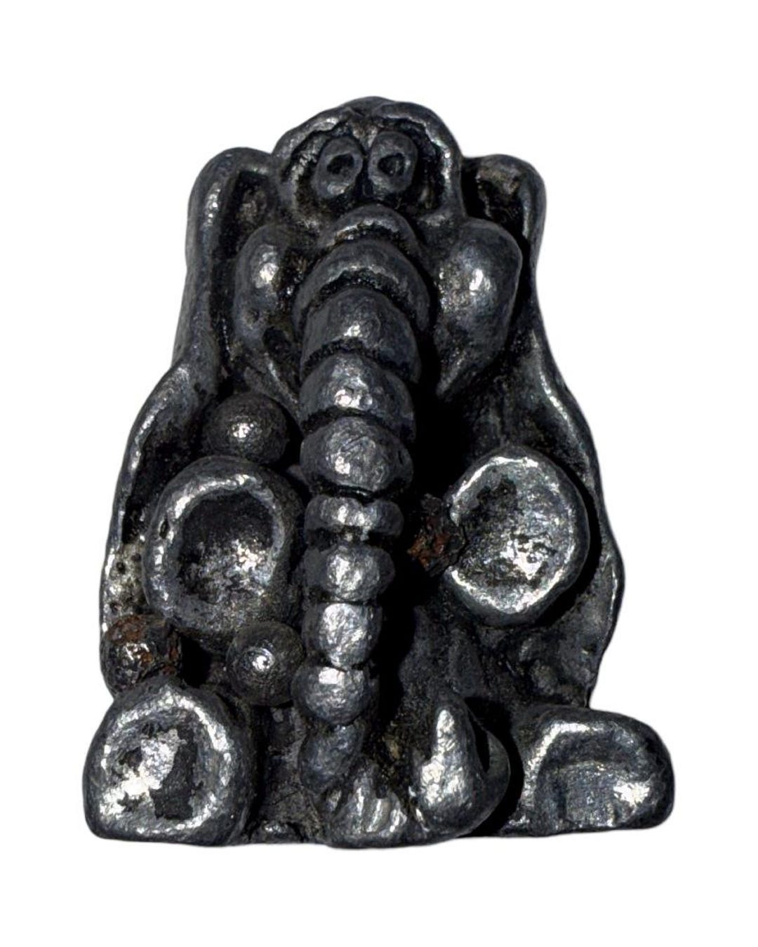 Character Playful Elephant Pewter Figurine Figure - Etsy