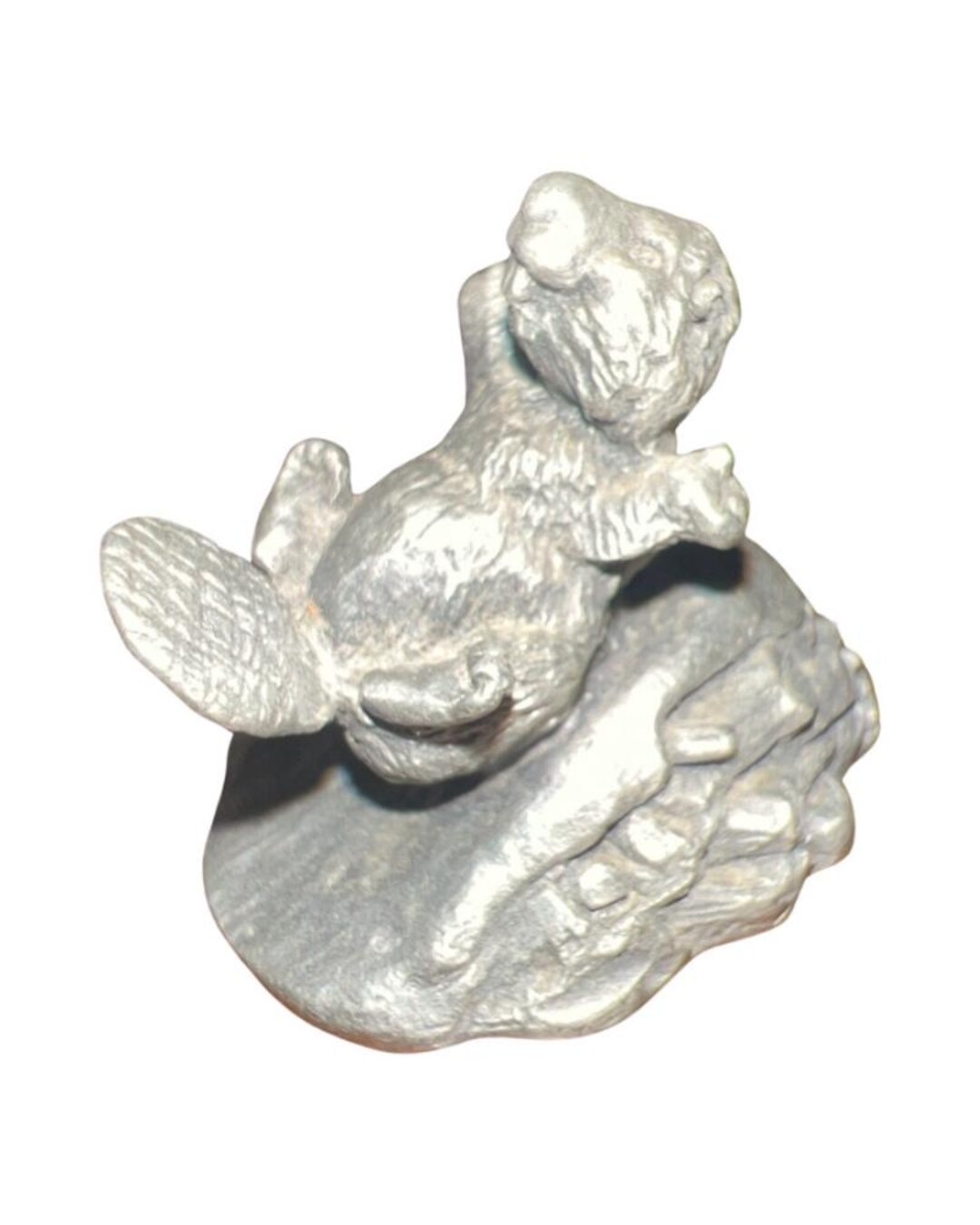 Hallmark Happy Little Beaver Playfully Sliding Little Gallery Pewter ...