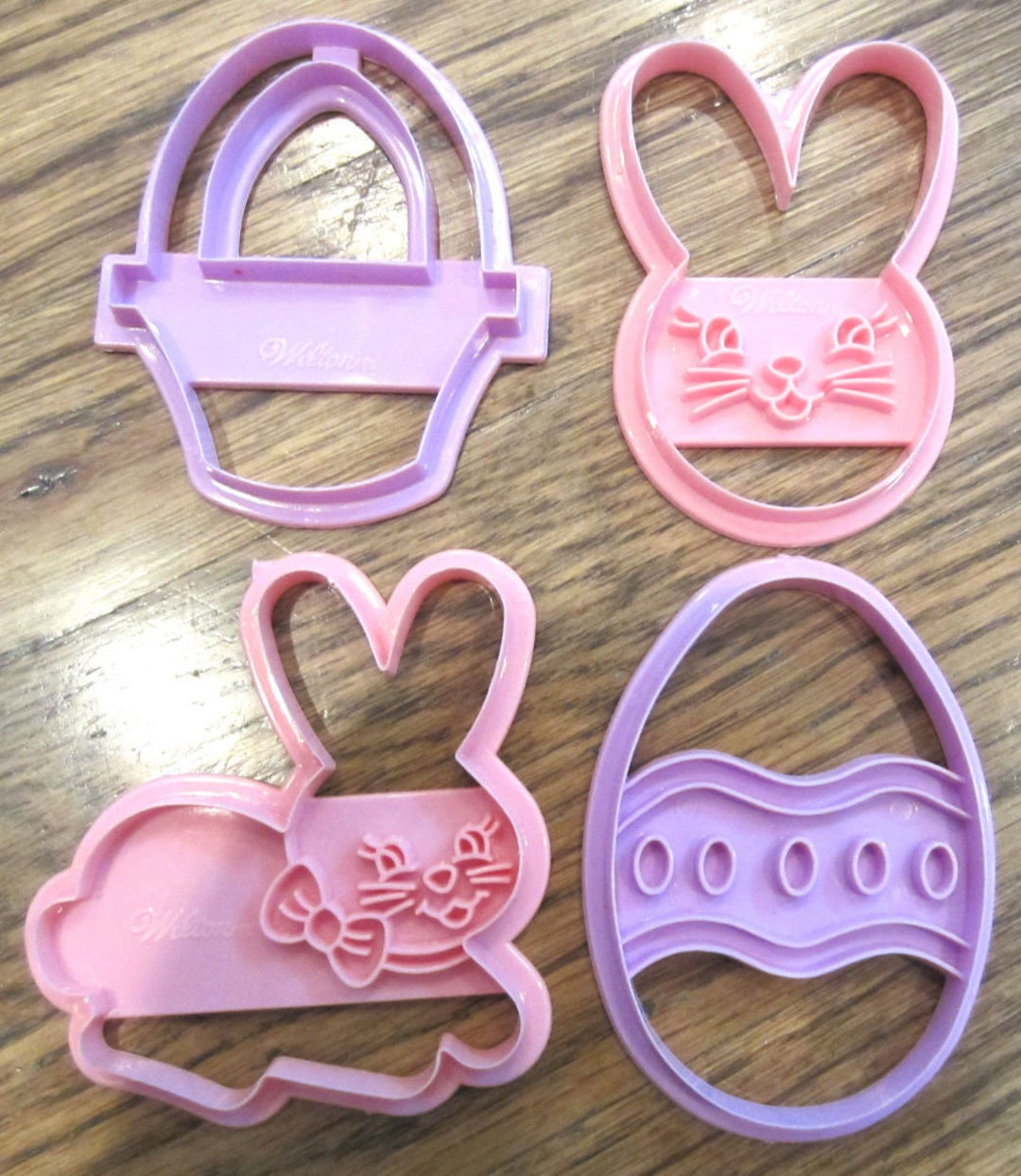 Wilton Cookie Cutter Easter Inspired Basket Bunny and Egg - Etsy