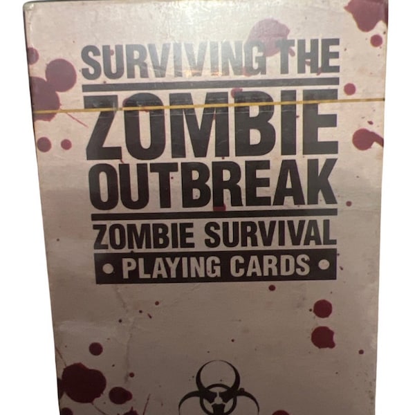 Horror Deck of Playing Cards - Etsy