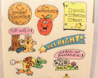 Compliment stickers | Etsy