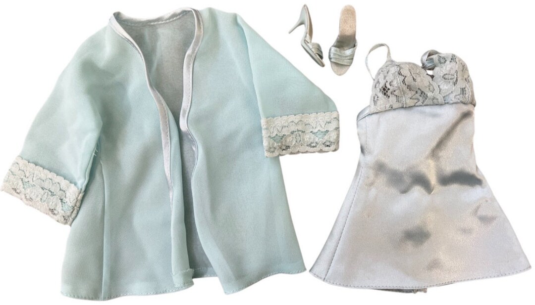 Robert Tonner Rare Emme Plus Sized Model Fashion Doll Blue Lace Teddy ...