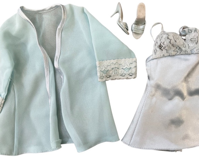 Robert Tonner Rare Emme Plus Sized Model Fashion Doll Blue Lace Teddy ...