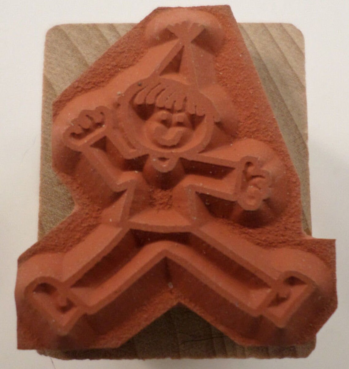 Stick Figure Happy Birthday Boy Party Hat Celebration Wooden | Etsy