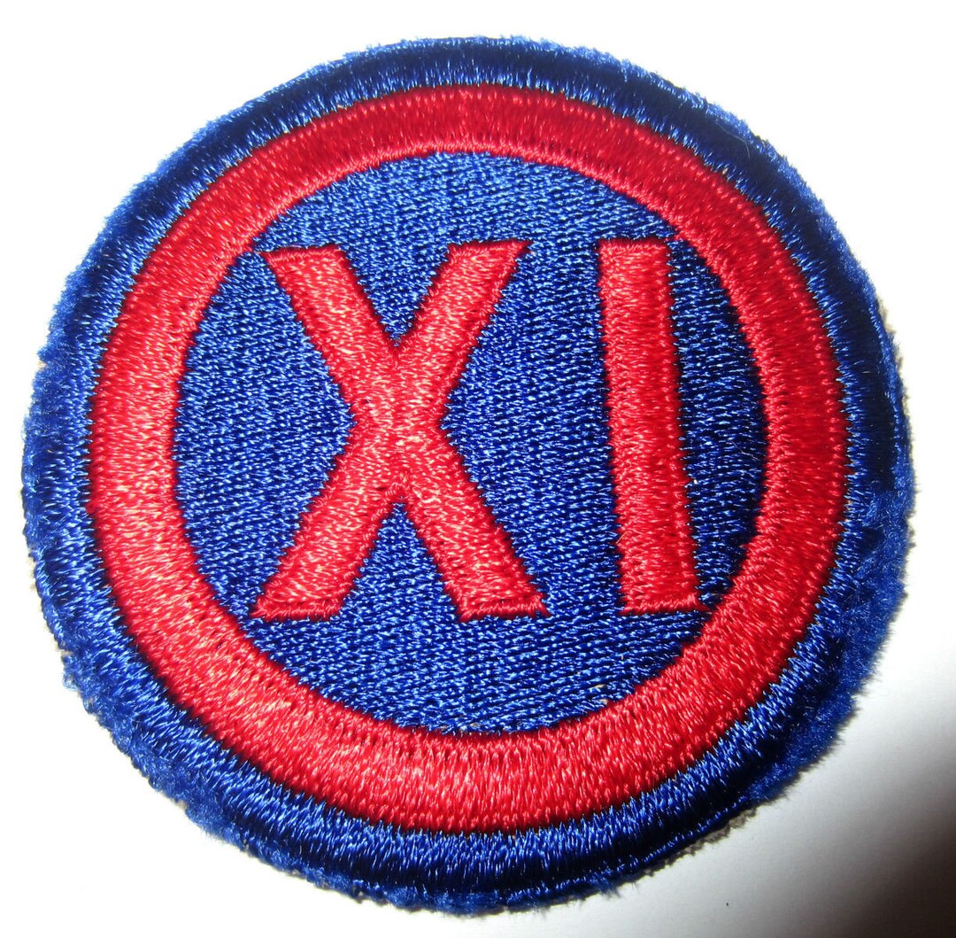Rare Us Army Dress Colored 9th Corps Xi Corps Command Military Patch - Etsy