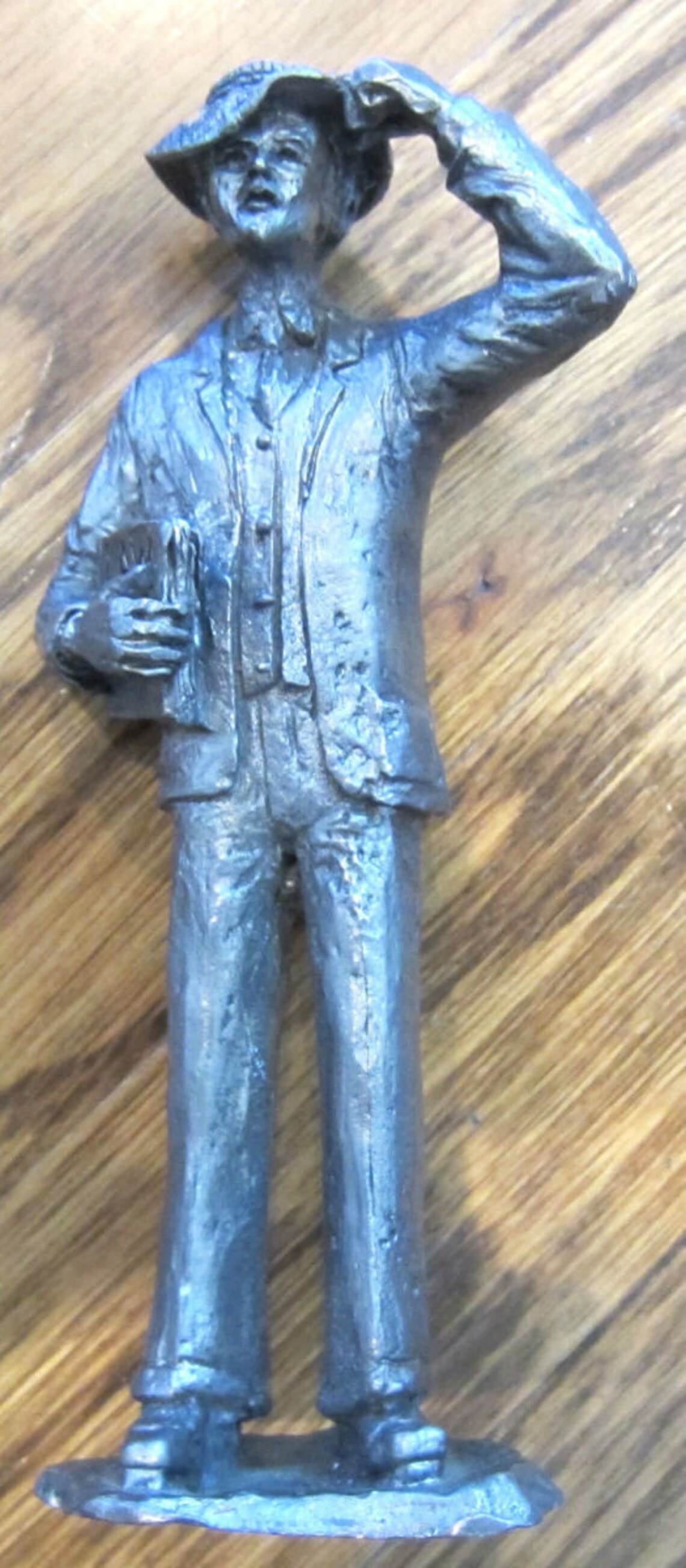 Michael Ricker Pewter Rb Stamped Rare the Lawyer Businessman | Etsy