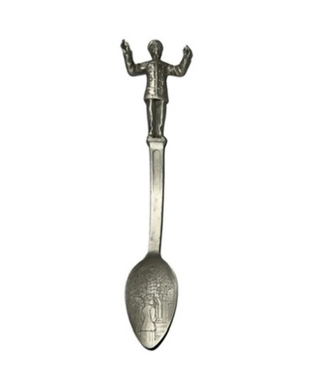 Hudson Pewter Colonial Spoon the Train Conductor 1980 Collectible Metal ...