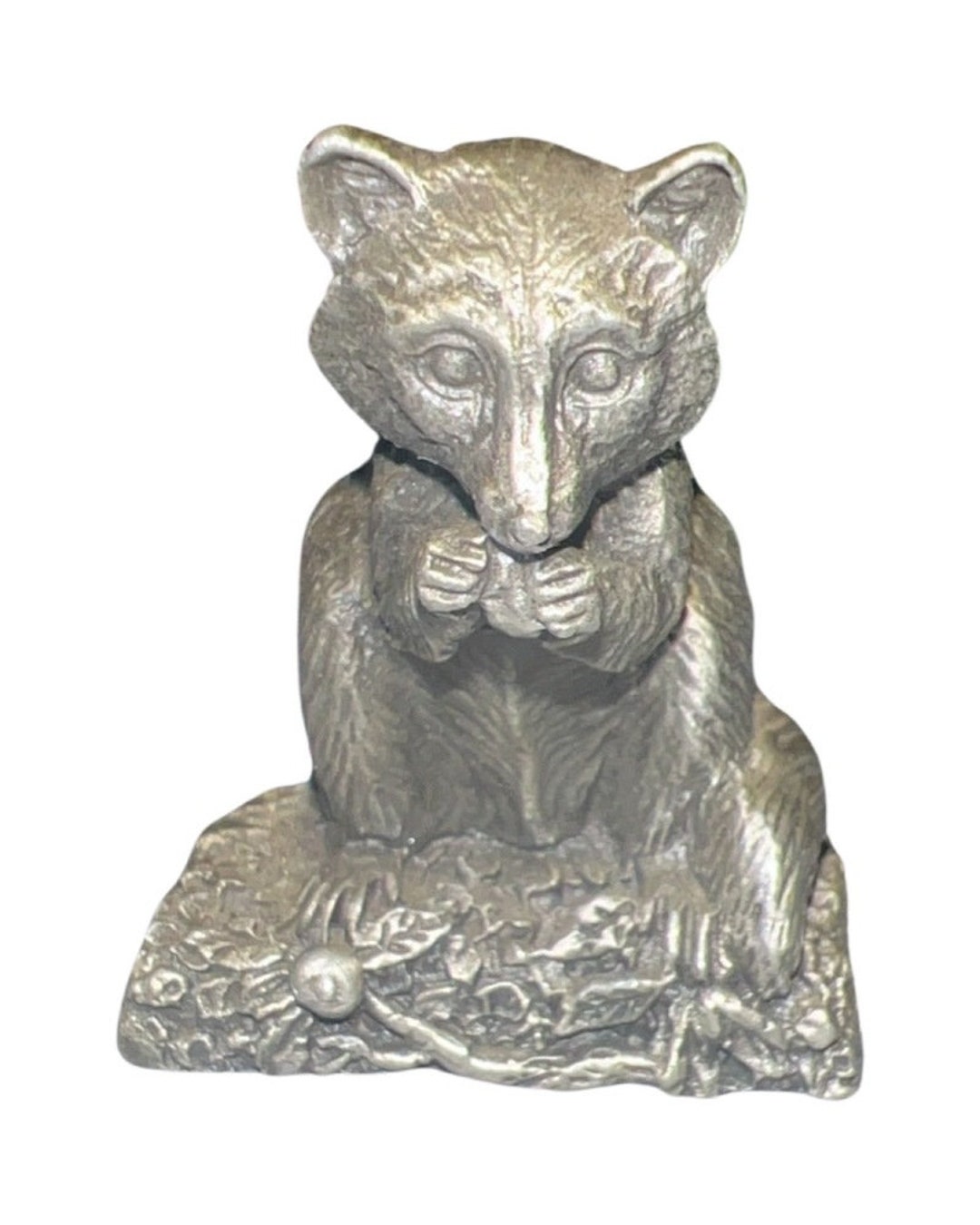 The Raccoon Zoo Animal Woodland Creature Signed Jane Lunger - Etsy