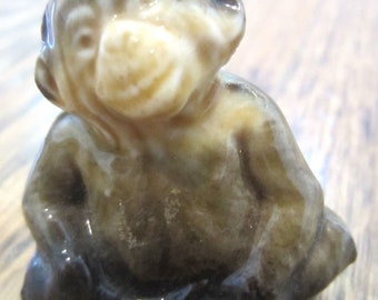 Red Rose Tea Figurine Monkey - Etsy