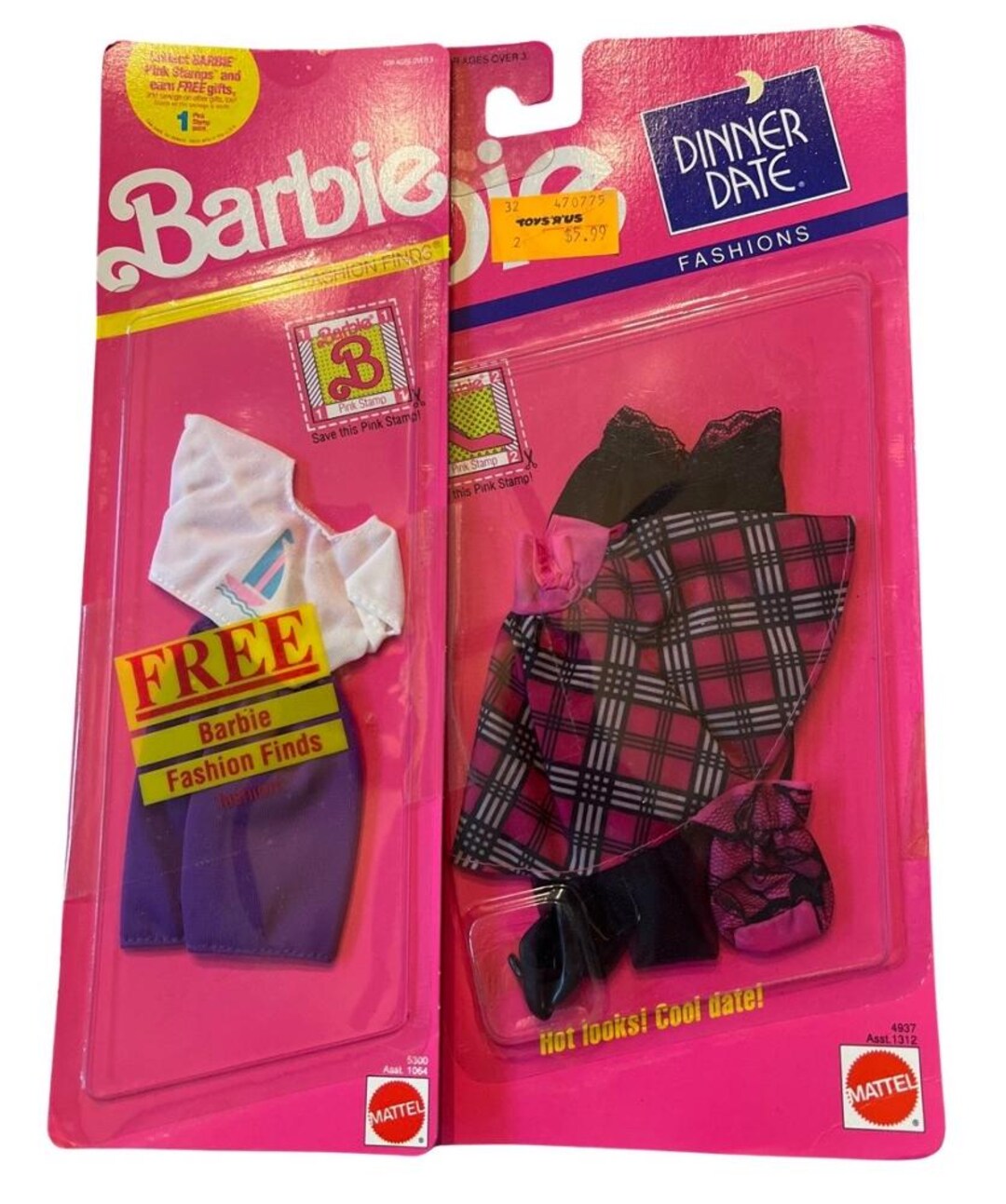 Barbie Dinner Date Fashion Plus Extra Bonus Outfit Mattel New in Box ...