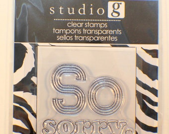 Studio G Stamp | Etsy