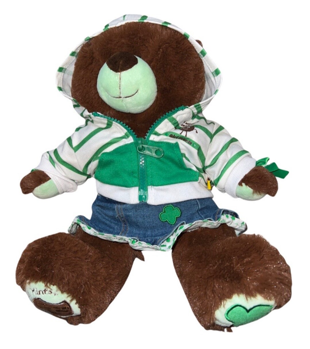Build A Bear Doll Girl Scouts Thin Mints Cookies With Original Outfit ...