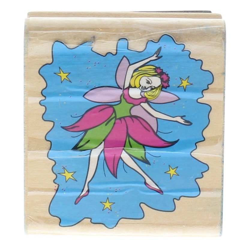 Fairy Rubber Stamp - Etsy