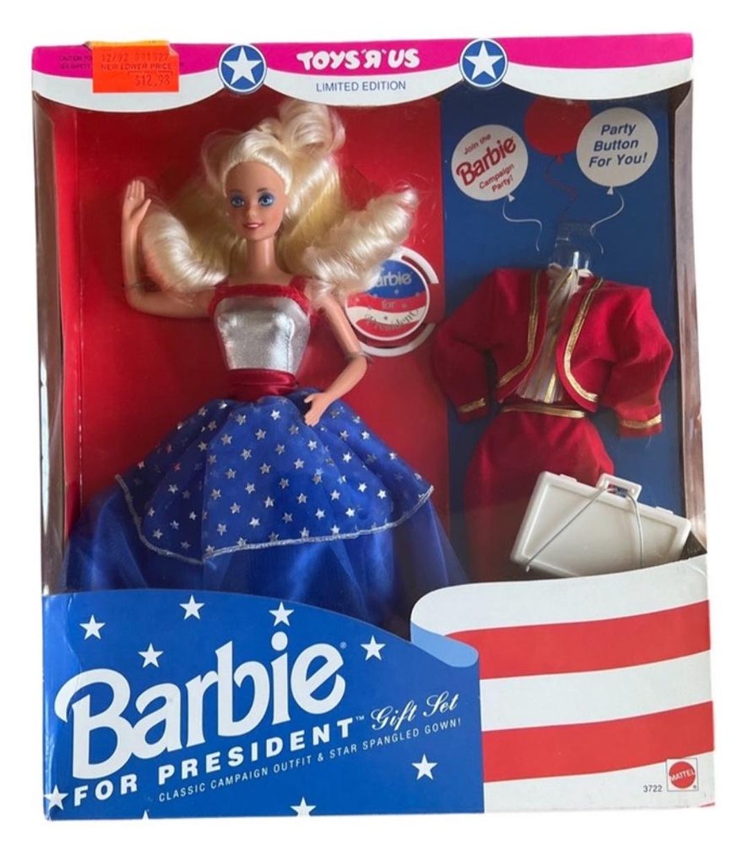 Barbie for President New and Sealed MIB Limited Edition New - Etsy