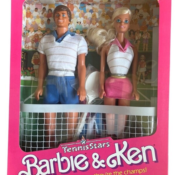 Barbie and Ken Vintage Tennis - Etsy