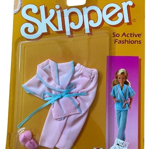 Barbie Skipper so Active Fashions Pajamas Pjs Set Outfit New in Package ...