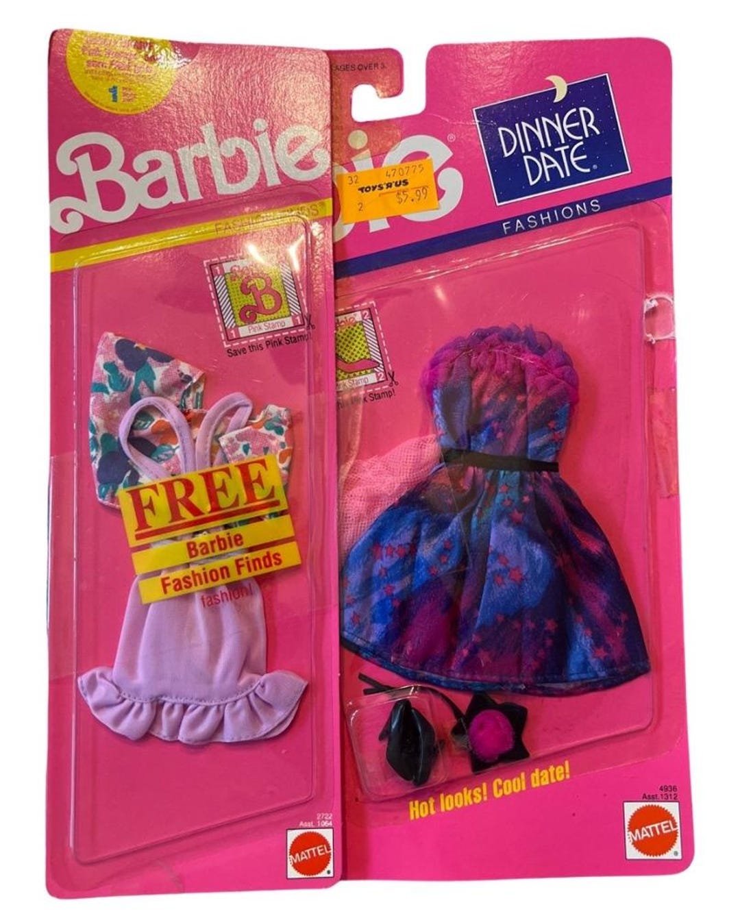 Barbie Dinner Date Fashion Plus Extra Bonus Outfit Dress Set New in Box ...