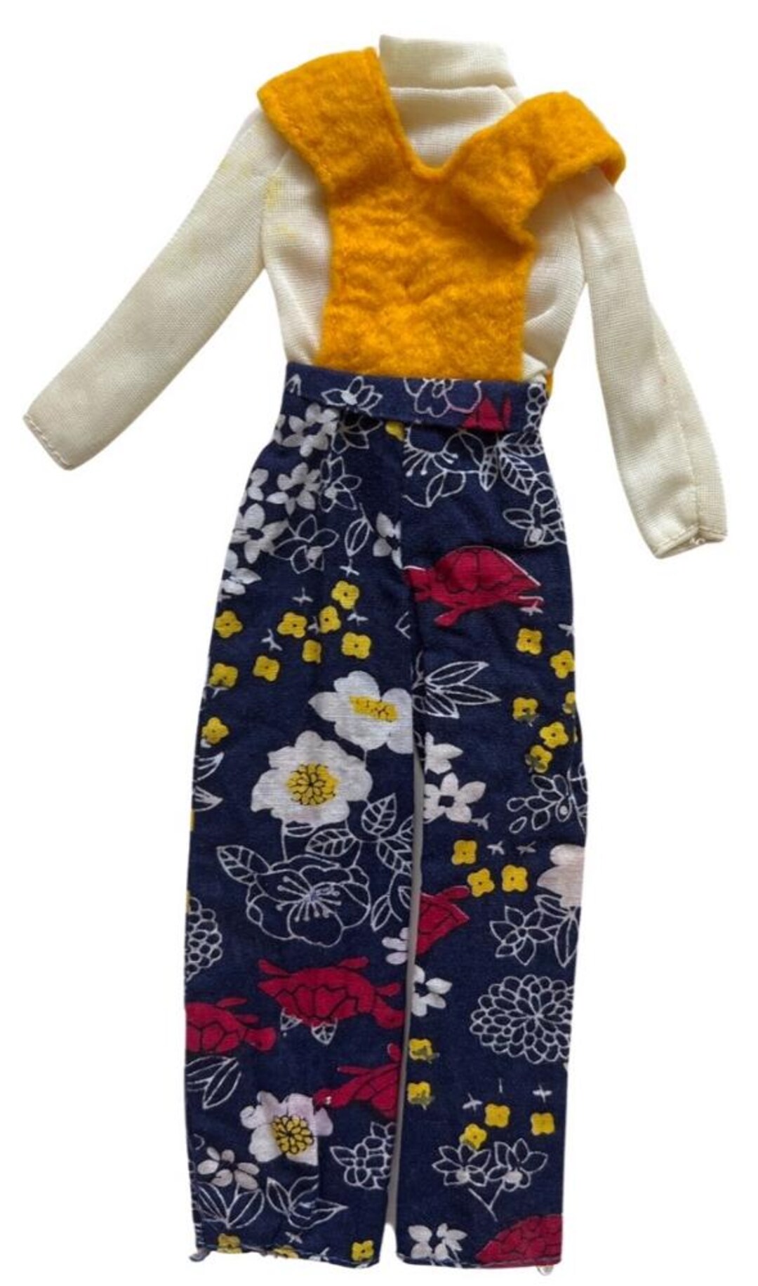 Vintage Barbie Clothes Doll Best Buy Outfit #8685 Turtles and Flowers ...