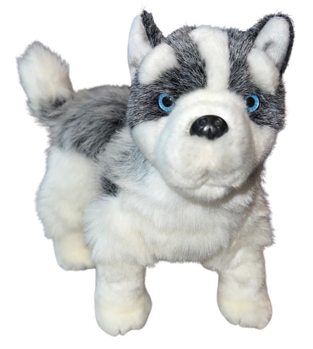 Rare My Twinn Doll Husky Puppy Dog Plush Fully Posable Pet Excellent ...