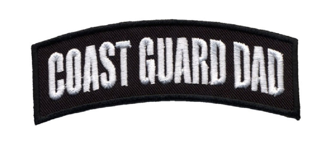 Coast Guard Dad Rocker Biker Rider Motorcycle Uniform Patch - Etsy