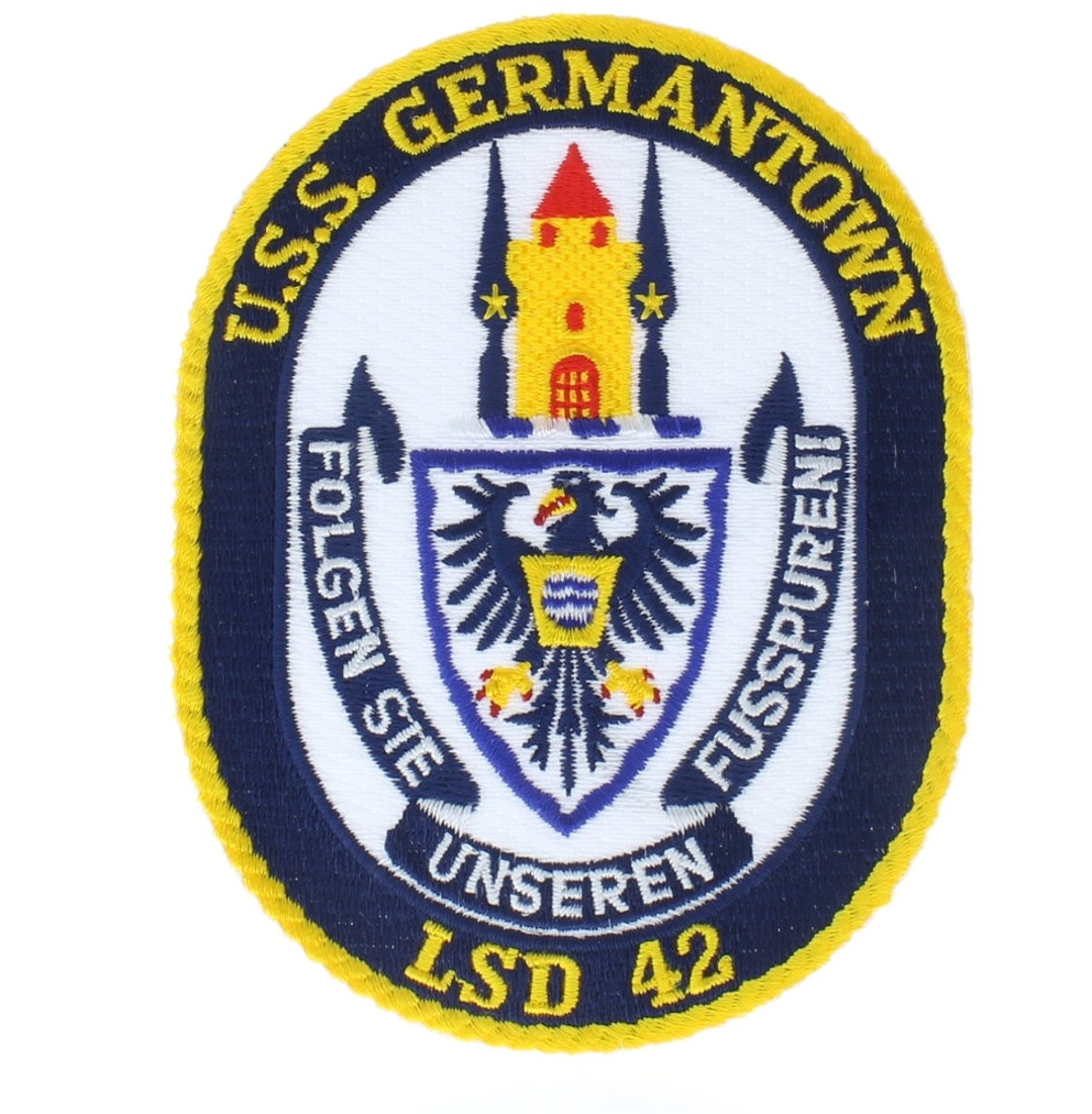 United States Navy USS Germantown LSD 42 Folgen Ste Uniform - Etsy