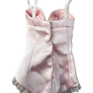 Robert Tonner Pink Satin Teddy With Ruffles and Bead Tassles - Etsy