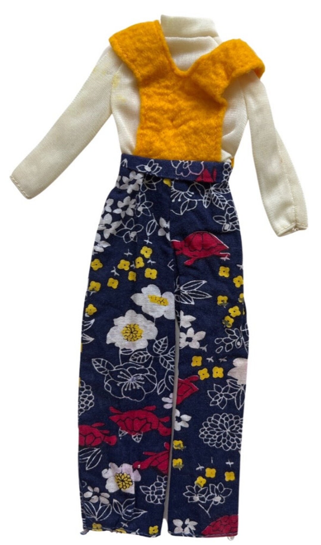 Vintage Barbie Clothes Doll Best Buy Outfit 8685 Turtles and Flowers ...
