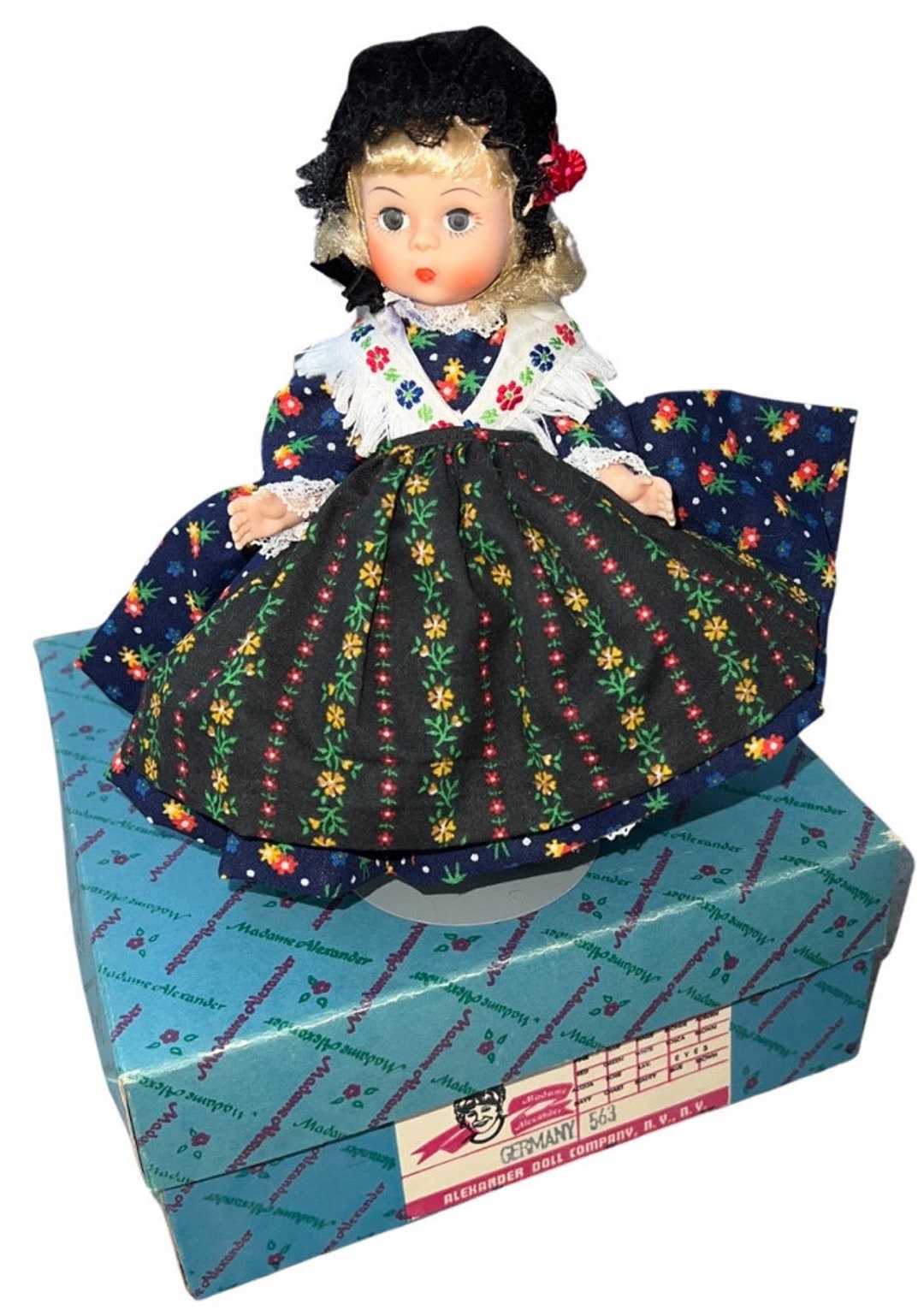 Madame Alexander Germany in Original Tagged Dress Hat Outfit Box - Etsy