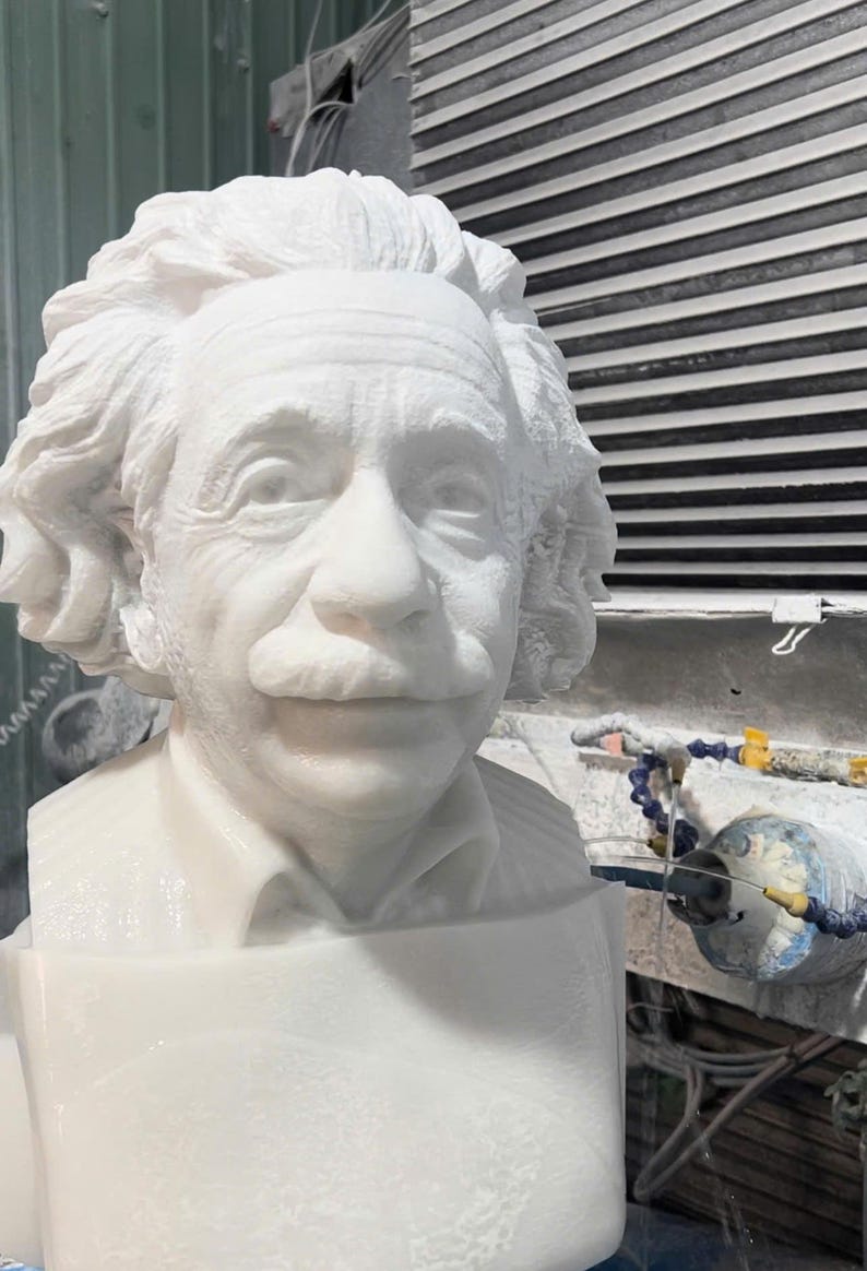 Bust of Asclepius Stone Statue Classical Sculpture Replica – Ancient ...