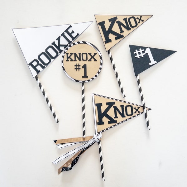 Pennant Cake Topper - Etsy