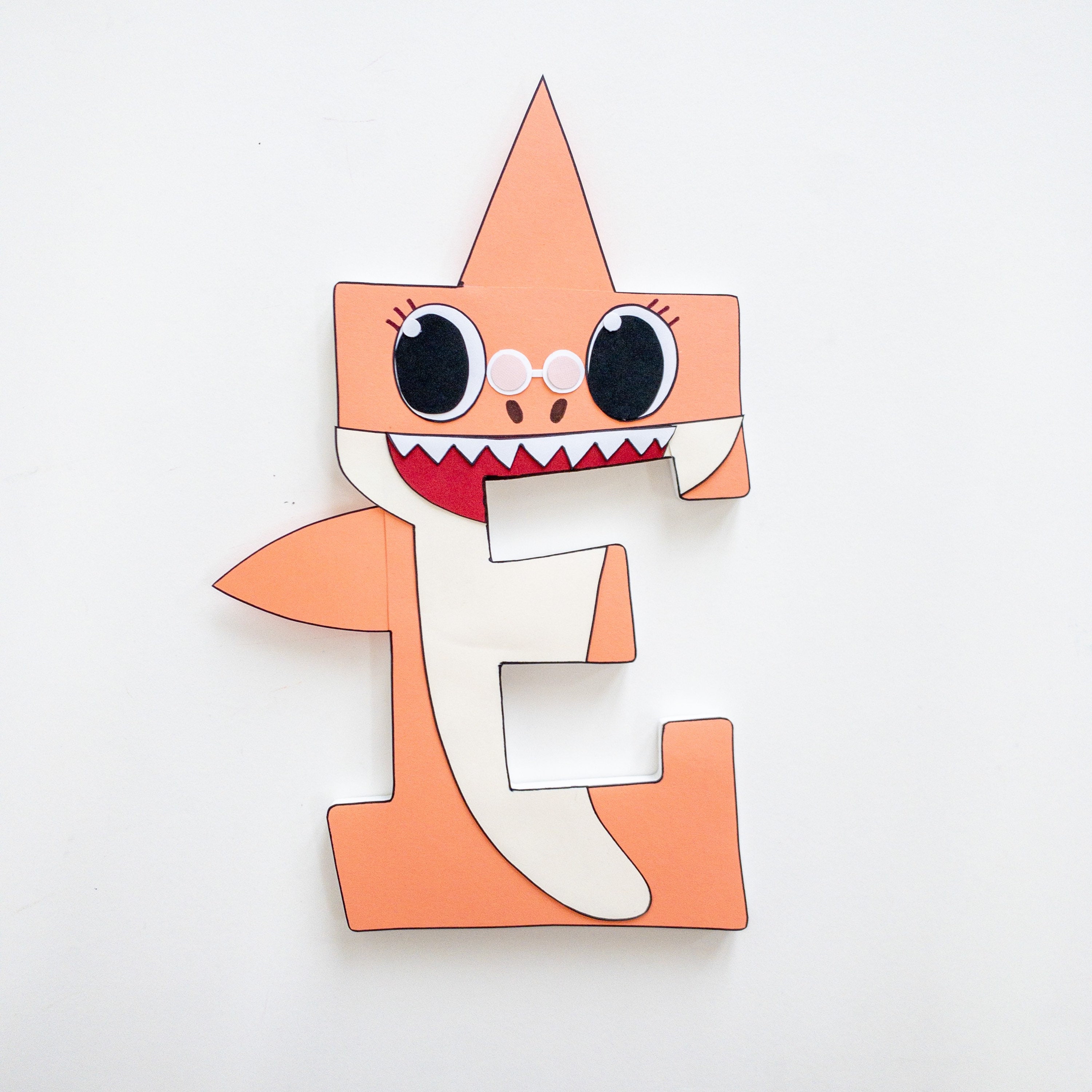 Baby Shark Custom Wood Letters | Etsy