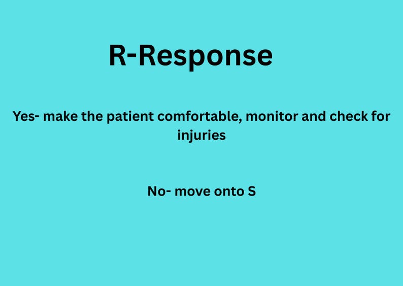 First Aid- DRSABCD Revision Sheets - Etsy