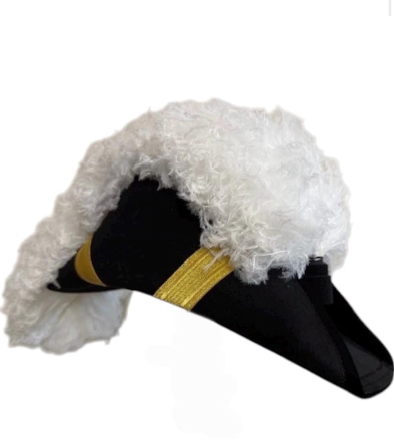 Knights Templar Chapeau – Eminent Commander Ceremonial Hat, All White ...