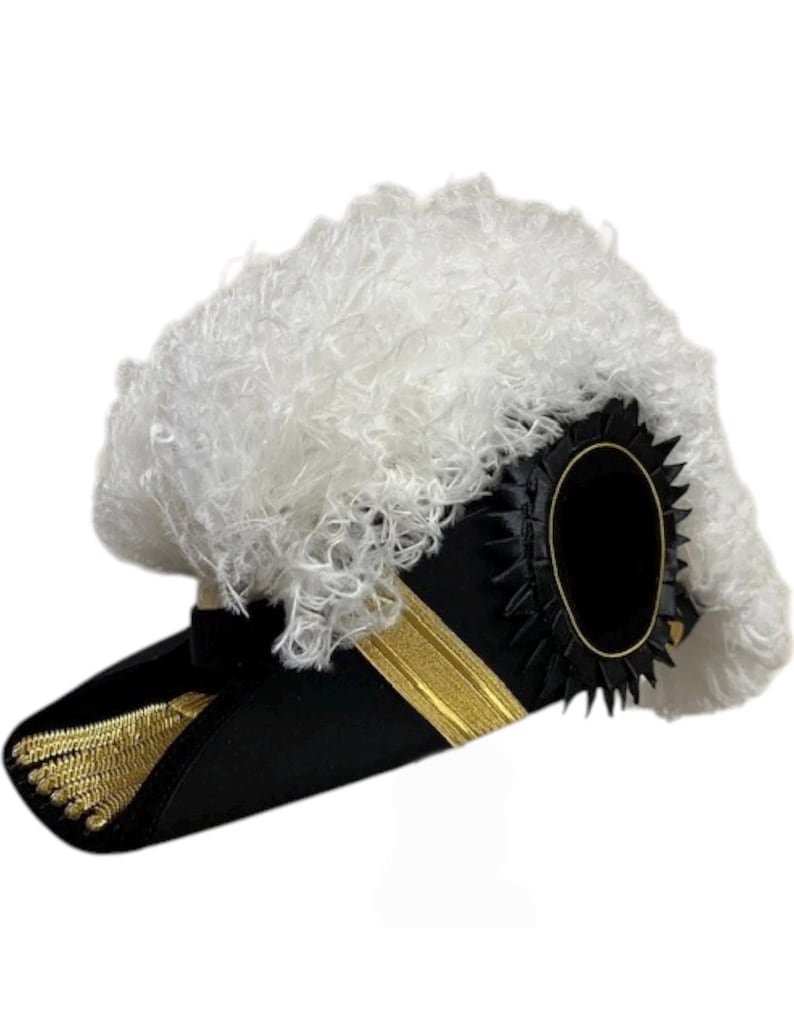 Knights Templar Chapeau – Eminent Commander Ceremonial Hat, All White ...