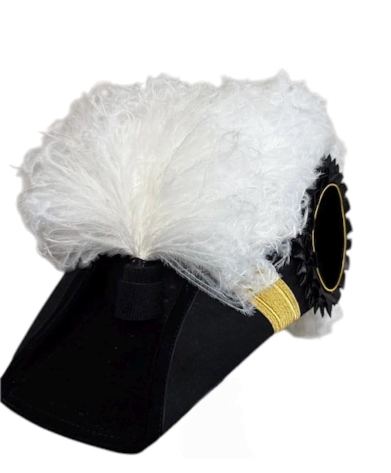 Knights Templar Chapeau – Eminent Commander Ceremonial Hat, All White ...