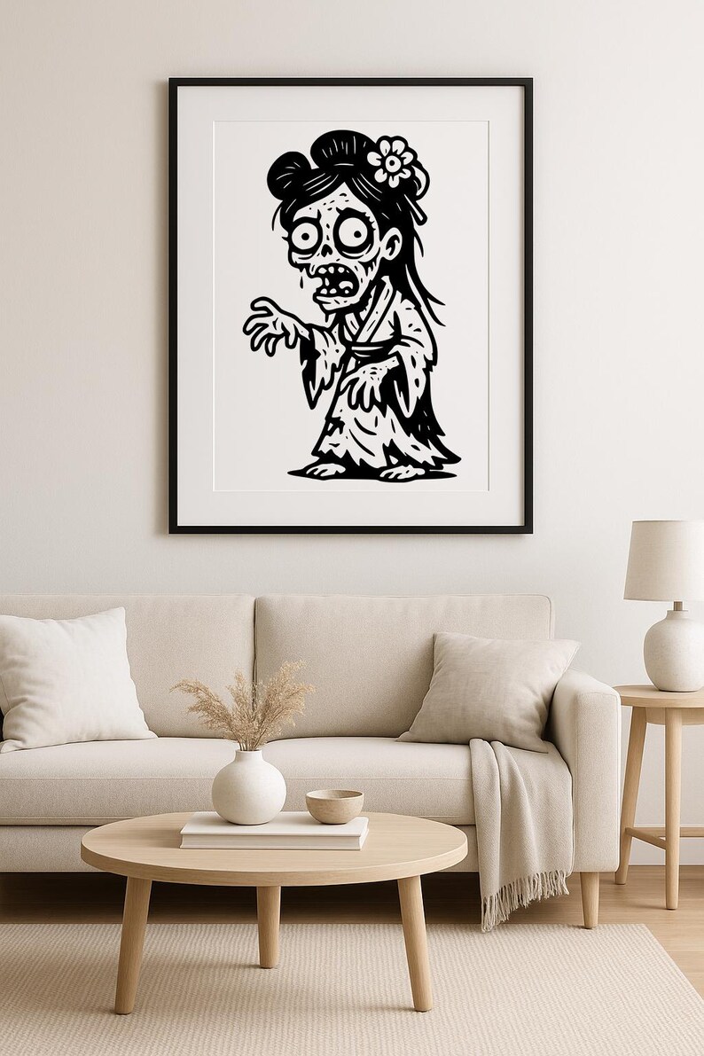 Ancient China Zombie SVG PNG Clipart Bundle | Chinese Undead Warrior ...