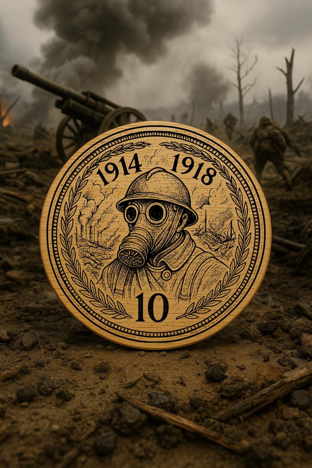1914 Coin – Svg, Dxf, Png, Pdf – Laser Engraving, Cnc, Vinyl, T-shirt ...
