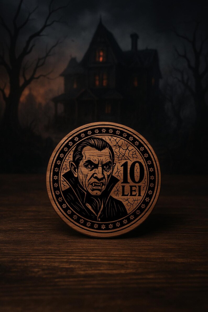 Vampire Coin – Svg, Dxf, Png, Pdf – Laser Engraving, Cnc, Vinyl, T ...