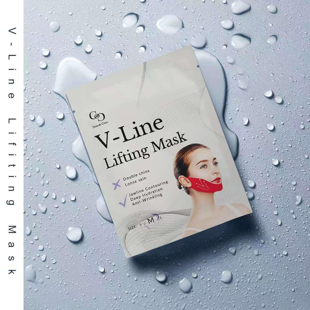 V-line Face Lifting Mask: Jawline Contouring, Anti Double Chin (pack of ...