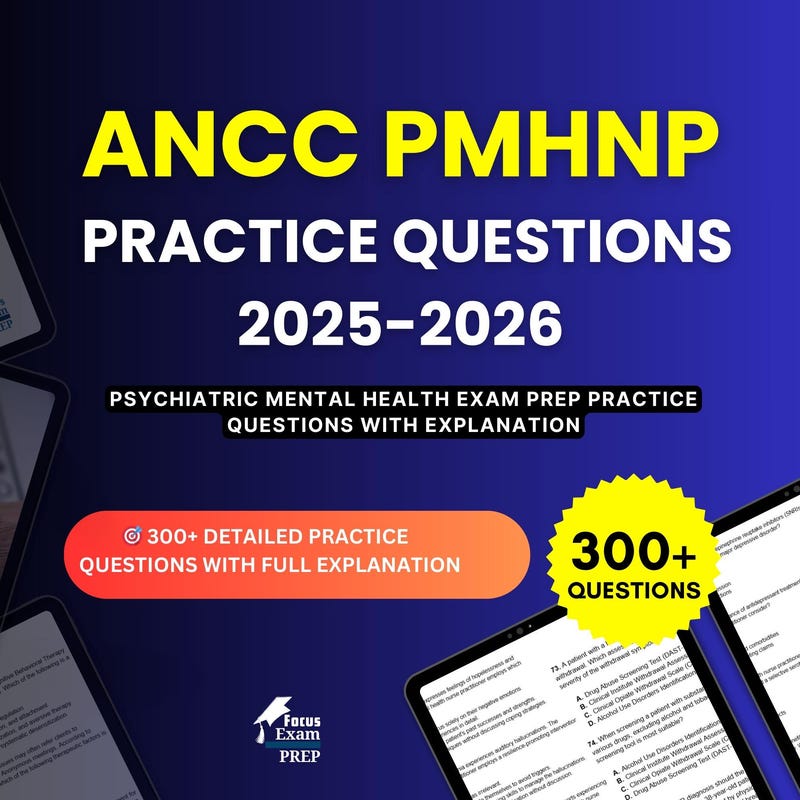 Ancc No Practice Exam - Etsy