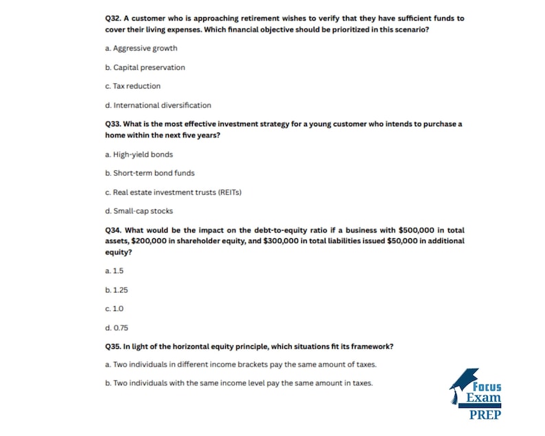 Series 66 Practice Questions 2025-2026 | FINRA Test Exam | Test Prep ...