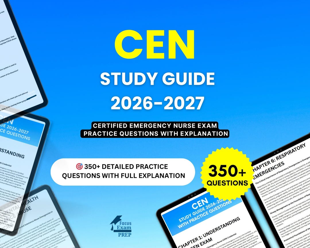 Guide d'étude CEN 2026-2027 - Préparation à l'examen avancé d ...